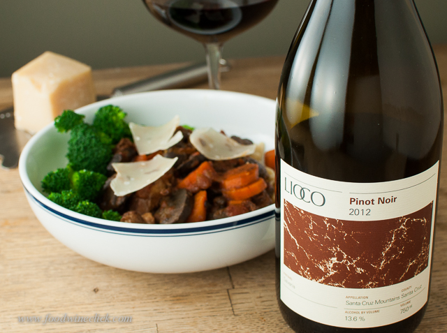 Goat Daube and Lioco Pinot Noir | foodwineclick