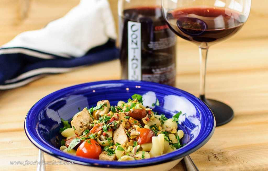 Swordfish Pasta with a Not So Crazy Sicilian Red #ItalianFWT ...