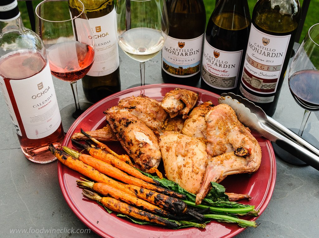 Wines of Navarra Paired with Grill Roasted Rabbit | foodwineclick