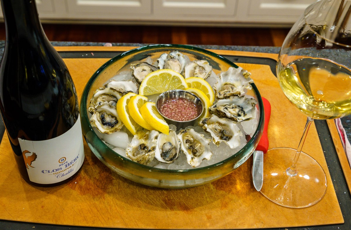 All the Best Food Pairings with Clos Beru Chablis #winophiles ...