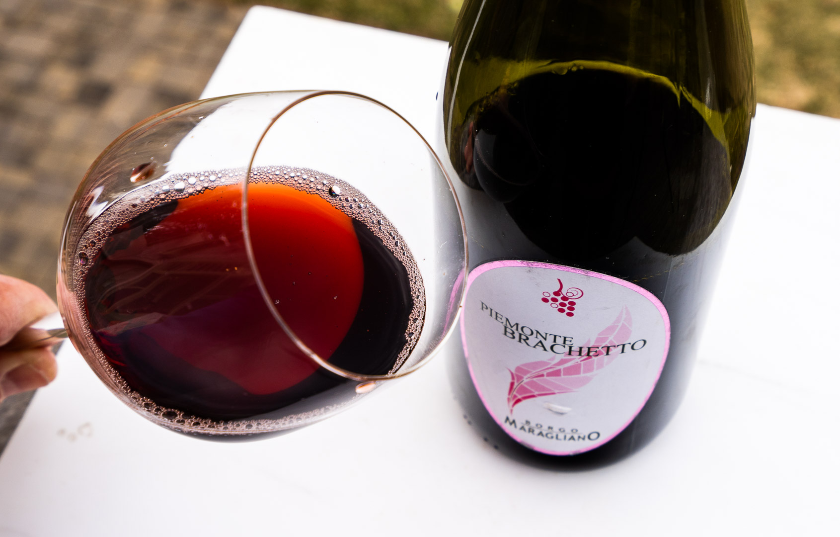 Piemonte Brachetto: Sweet, Fizzy and Red! #ItalianFWT | foodwineclick